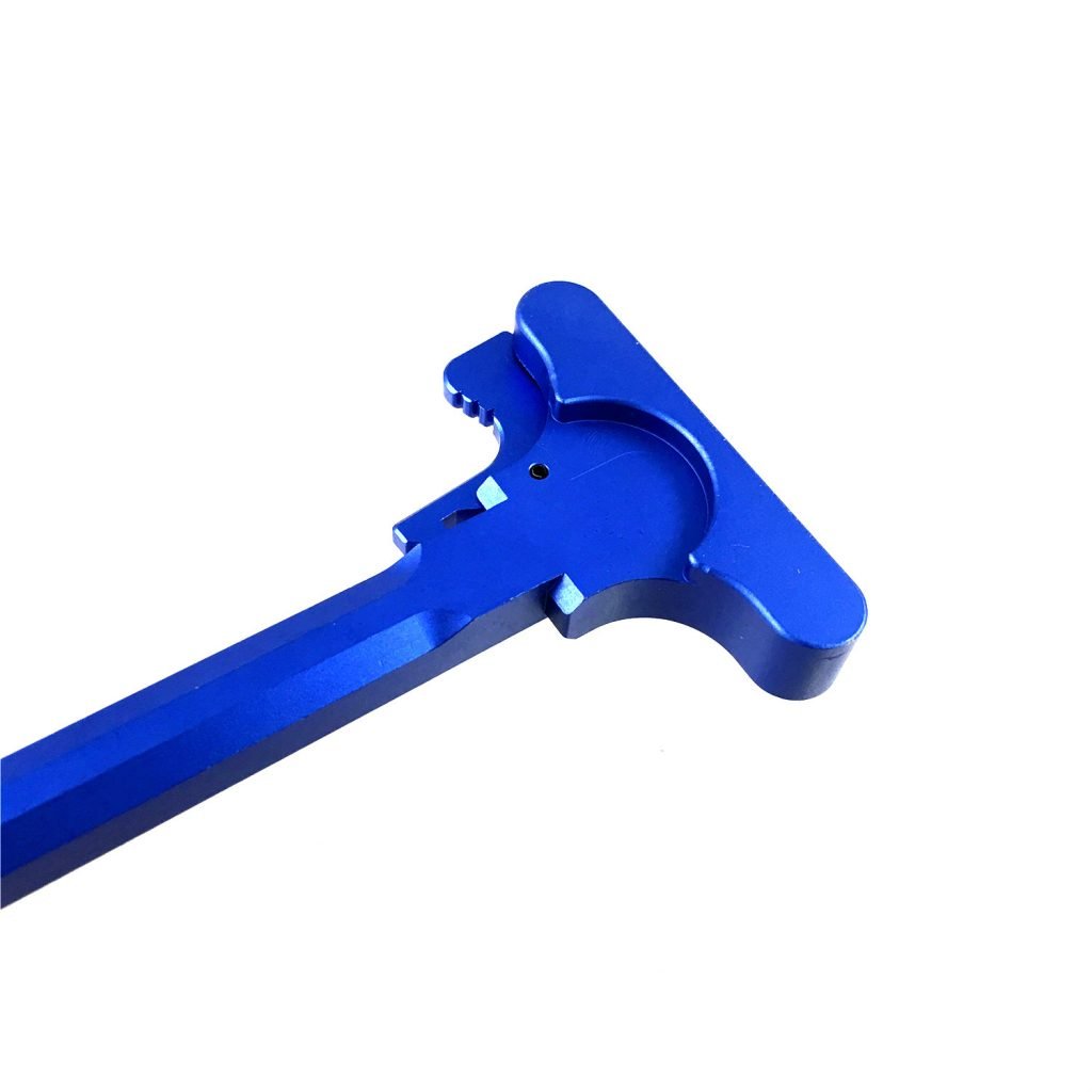 DB TAC Blue Color Charging Handle Assembly AR Aluminum Matte Standard ...