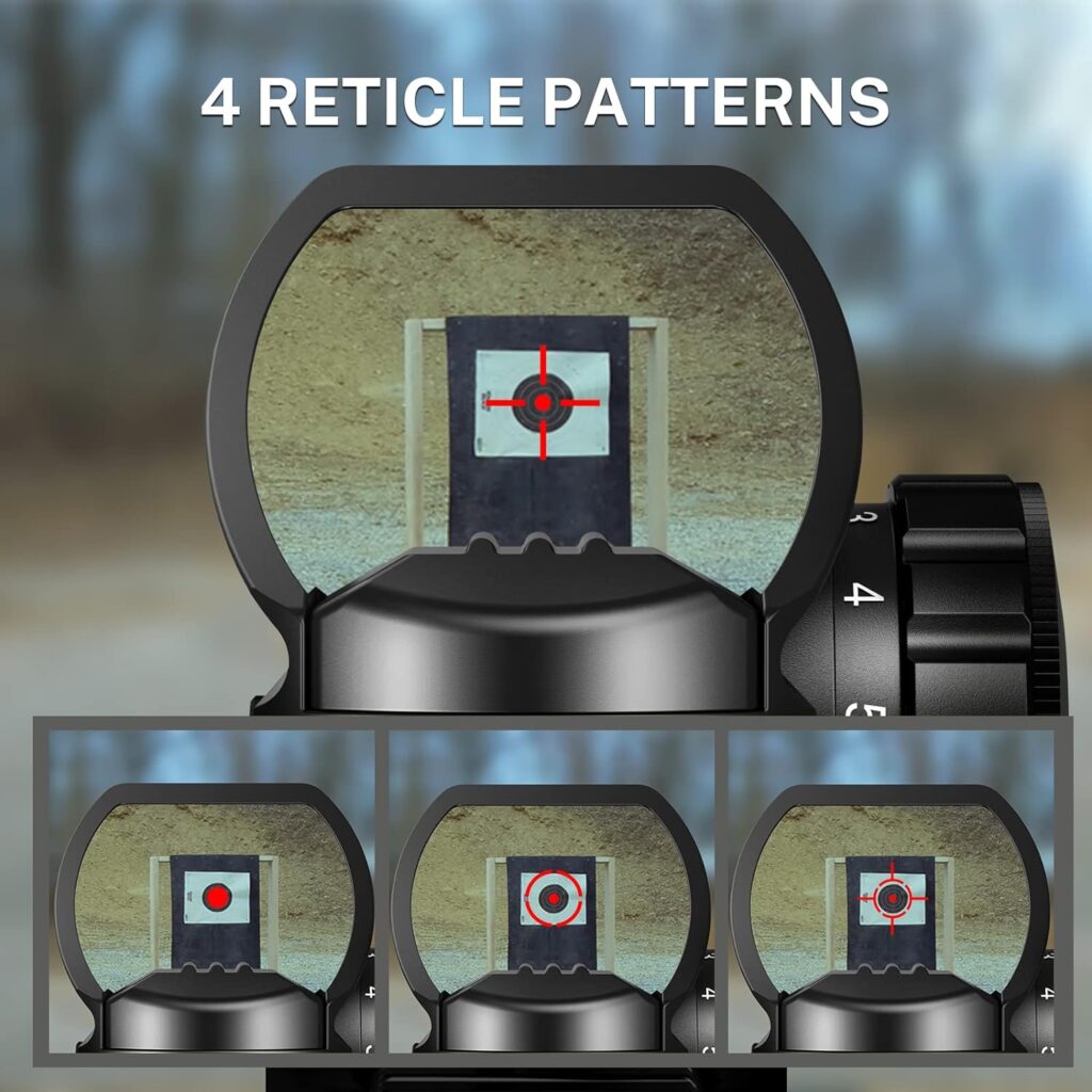 DB TAC Holographic CQB Red Dot Sight Red and Green llumination With 4 ...