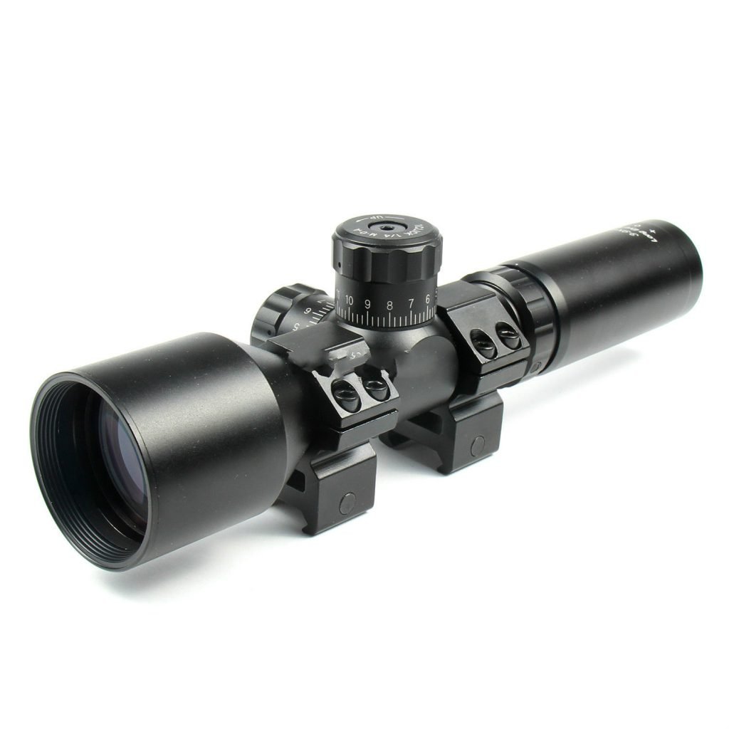 DB TAC 3-9x42 Wide Angle Long Eye Relief Scout Scope Come With Low ...