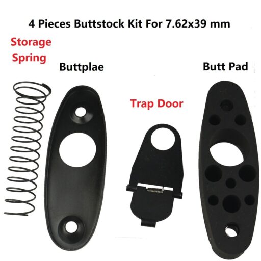 DB TAC 4PC Kit of Buttplate,Trap Door, Storage Spring & Butt Pad For 7 ...